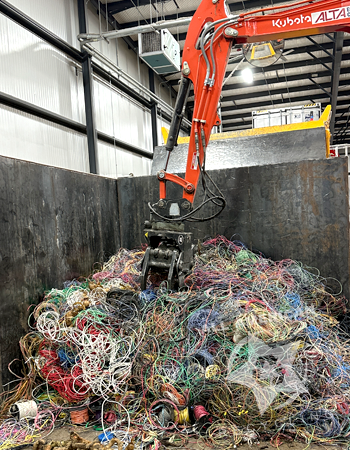 Wire Recycling Services at All American Recycling